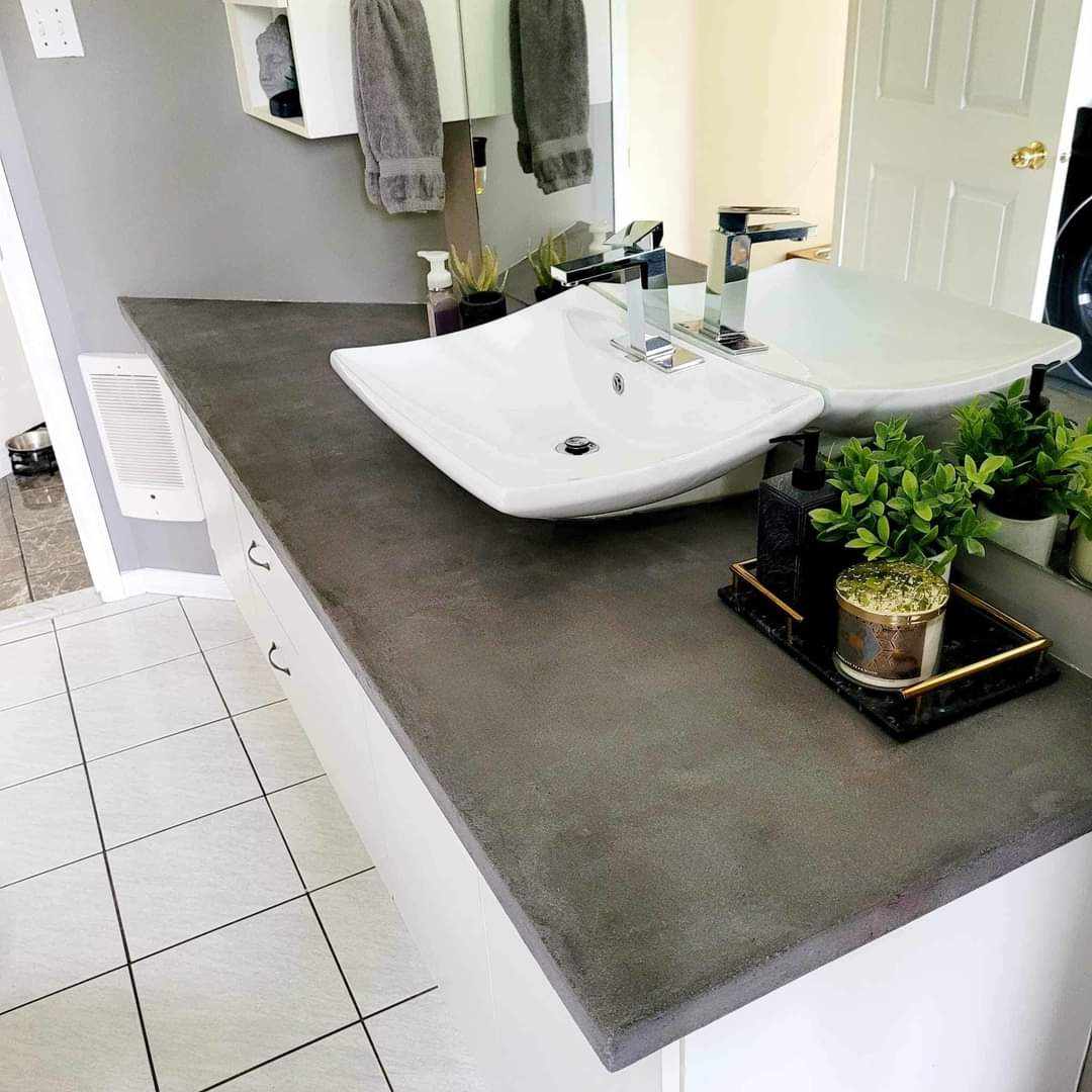Comptoir béton – Maison epoxy